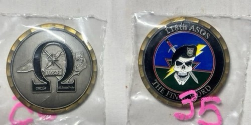 USAF TACP 118th ASOS “The Final Word” Omega Challenge Coins ...