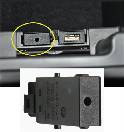 OEM Center Console Aux Auxiliary Socket Jack for Chevy Cruze Buick ...