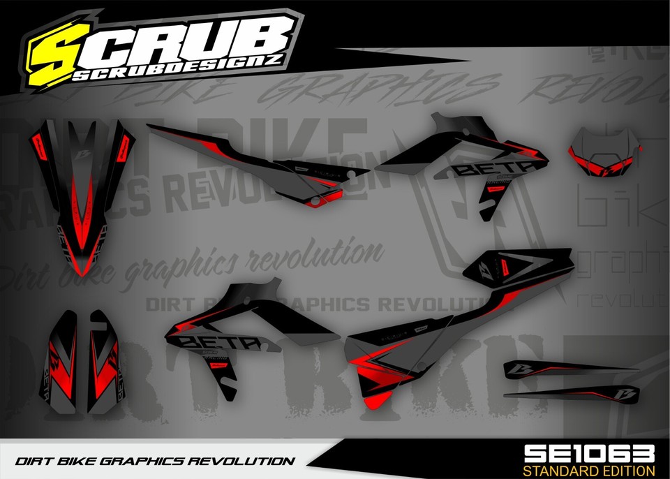 Beta XTrainer 250 300 2020 2021 2022 Graphics Stickers Decals | eBay