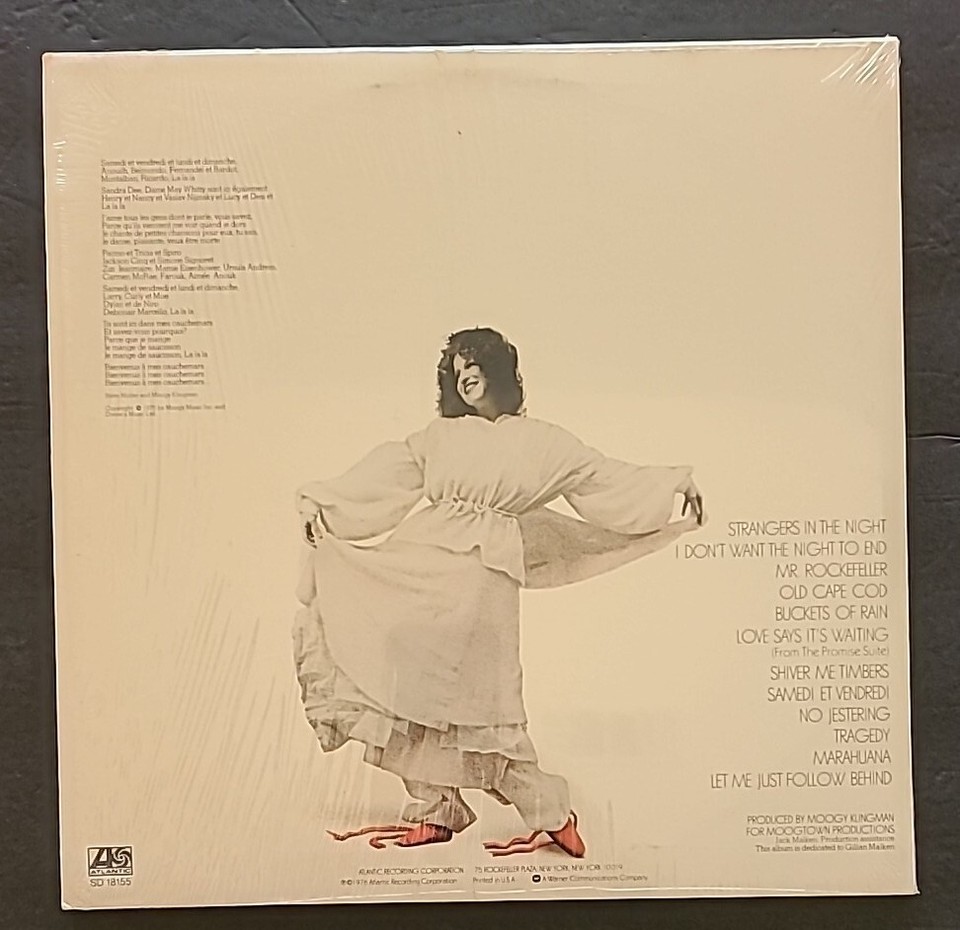 Bette Midler- Songs For The New Depression- Atlantic - SD 18155 - LP ...