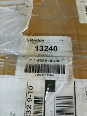 Boston Gear C.I. Worm Gear G1102 LH 13240 #R7. | eBay