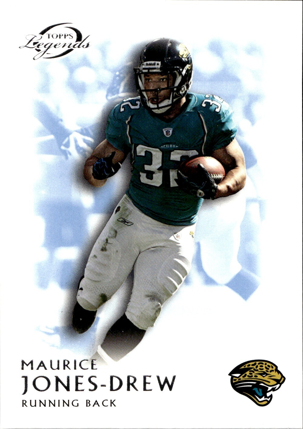 2011 Topps Gridiron Legends #57 Maurice Jones-Drew Blue Near mint or ...