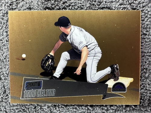 2000 #193 Todd Helton Topps Stadium Club Chrome Baseball Colorado ...