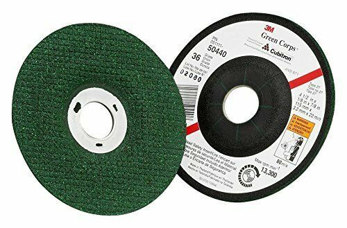 3M 50440 Green Corps Flexible Grinding Wheels 4-1/2x1/8x7/8 FLX Grind ...
