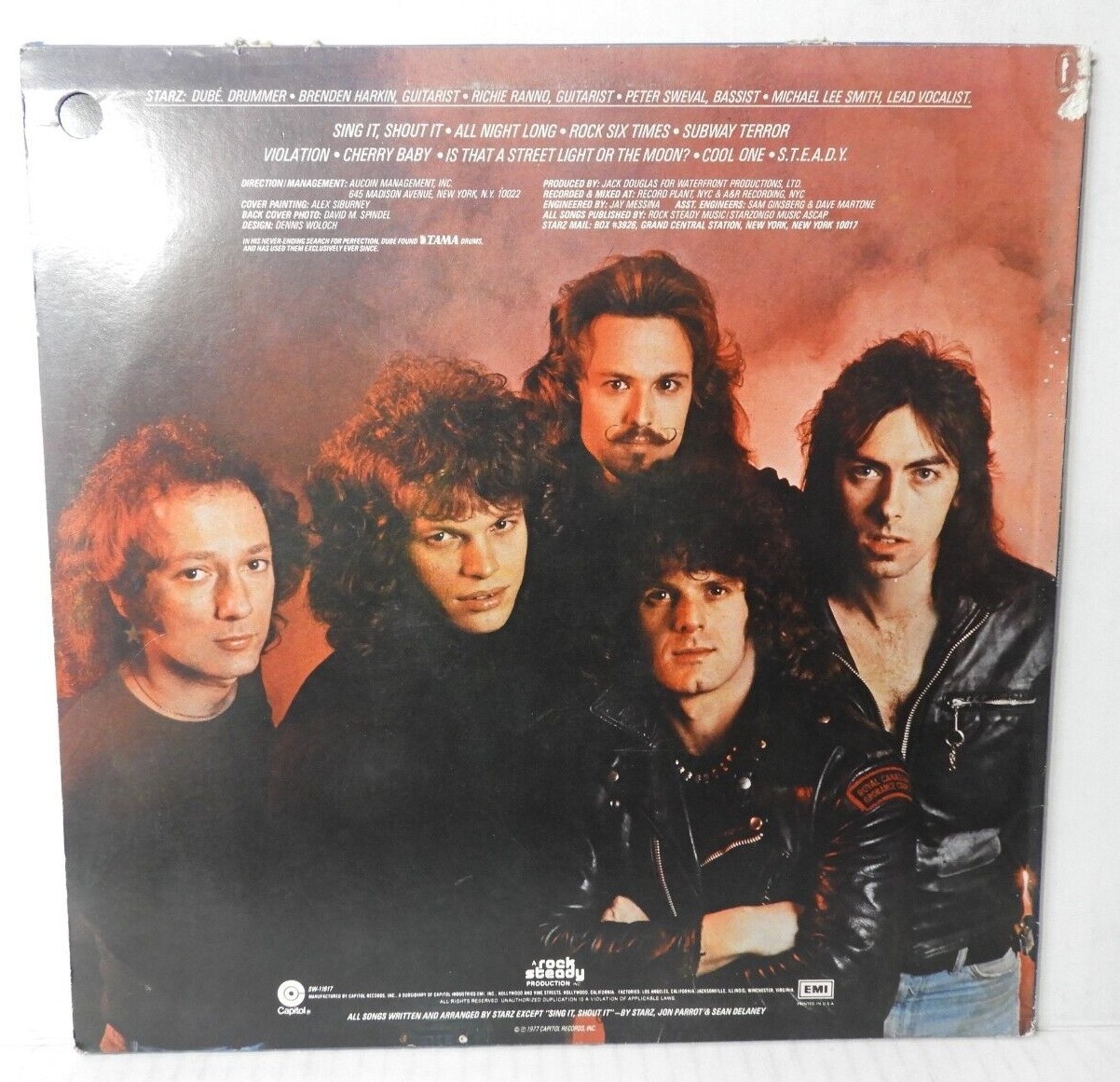 STARZ "Violation" 1977 (CAPITOL/SW11617) VG/VG+!! | eBay