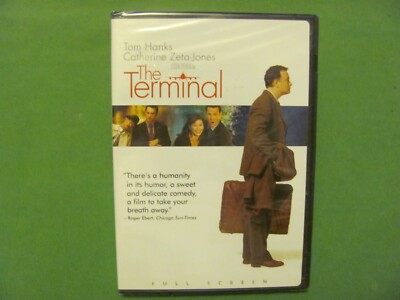 Tom Hanks Catherine Zeta- Jones. "The Terminal" DVD. 2004 New & Sealed ...