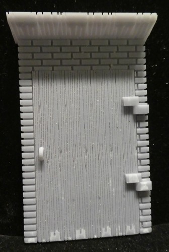 G Scale Model Train Outbuilding Brick Siding Facade | eBay