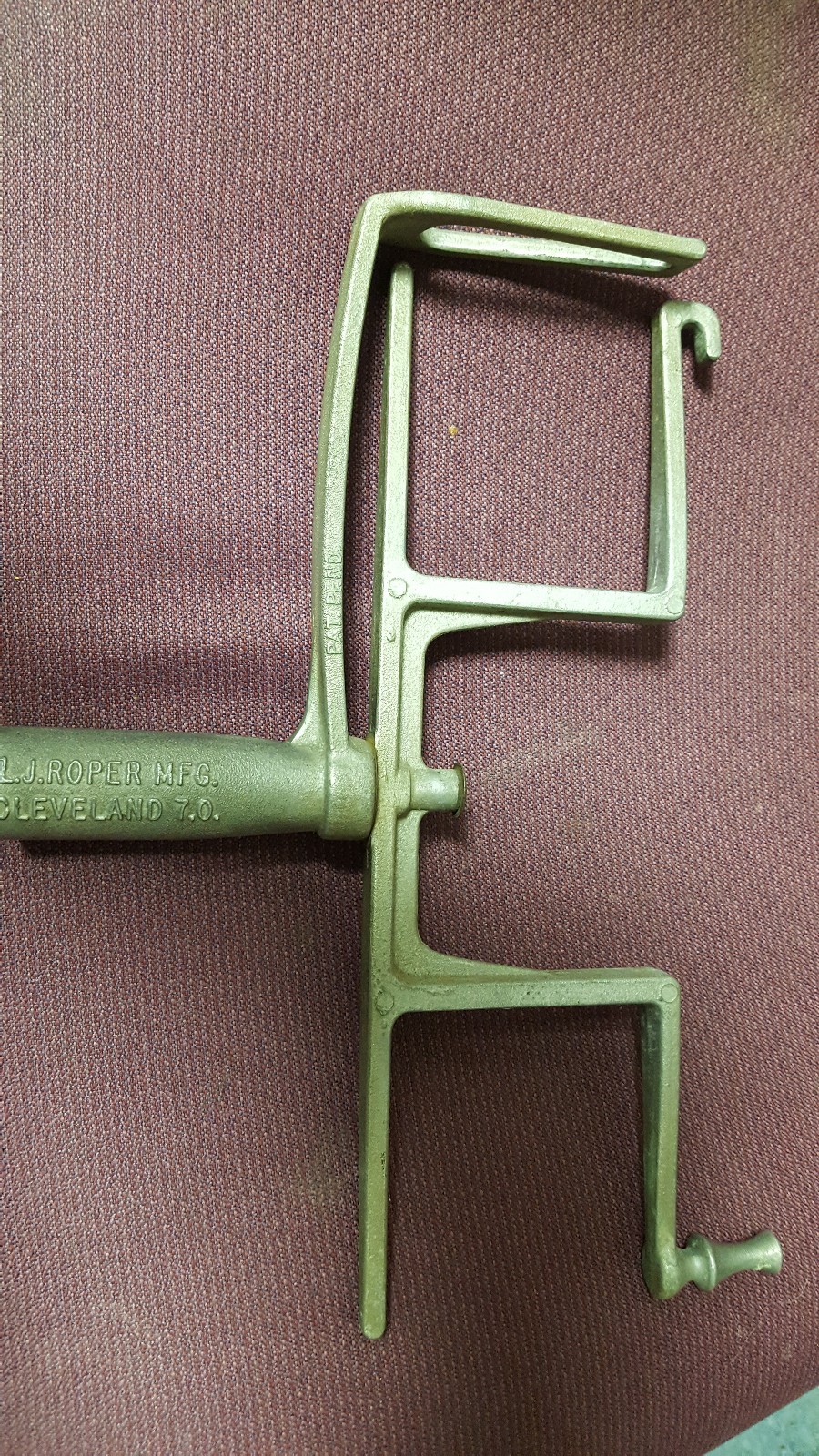 WIRE HAND CRANK .WIRE WINDER L.J. ROPER MFG. CLEVELAND 7.0. | eBay