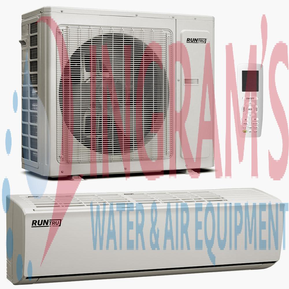 9K BTU 23 SEER2 Trane RunTru Ductless Heat Pump Split System - Wall ...
