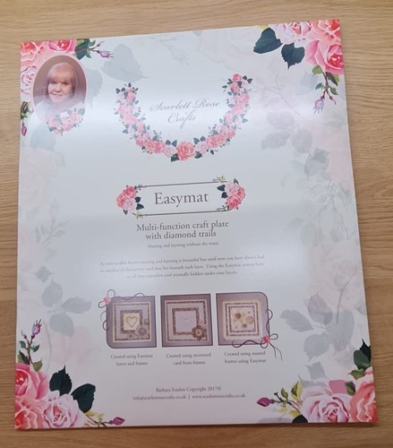 SCARLETT ROSE DIAMOND TRAILS MULTI-FUNCTION CRAFT PLATES AND INSERTS ...