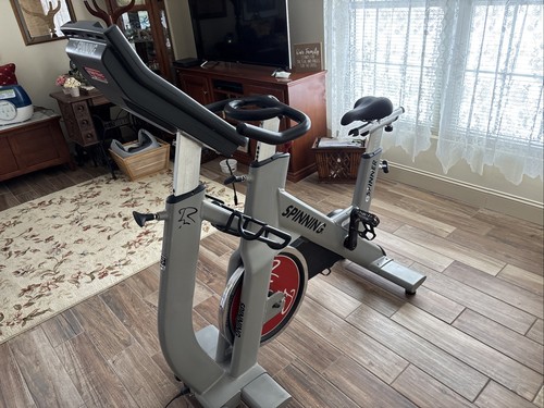 Star Trac eSpinner indoor exercise bike with touchscreen and spinning ...