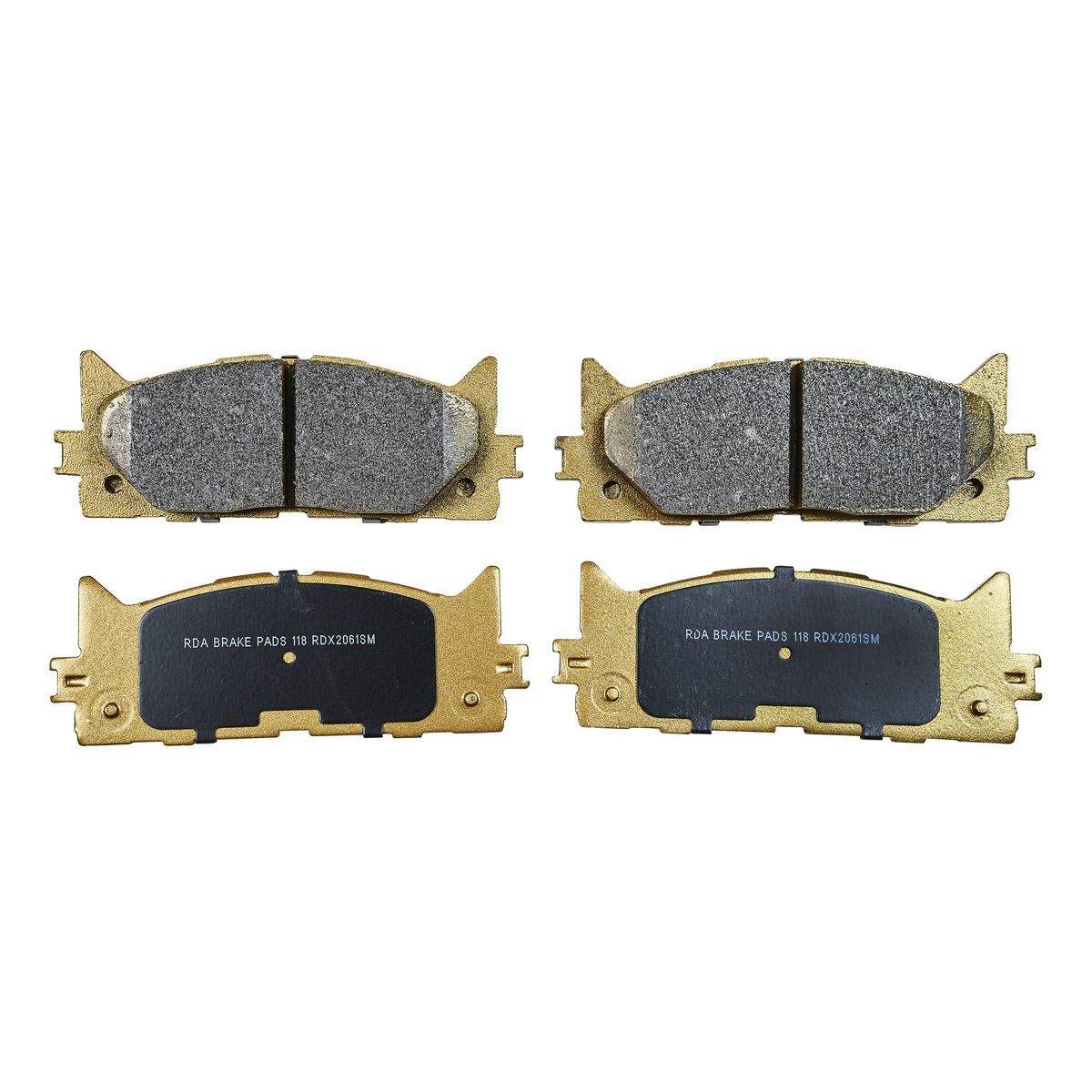 RDA Brakes Extreme Brake Pad Set Front RDX2061SM | eBay