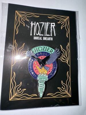 Hozier Unreal Unearth Concert 6/5/2024 Tour Pin Forest Hills Stadium ...