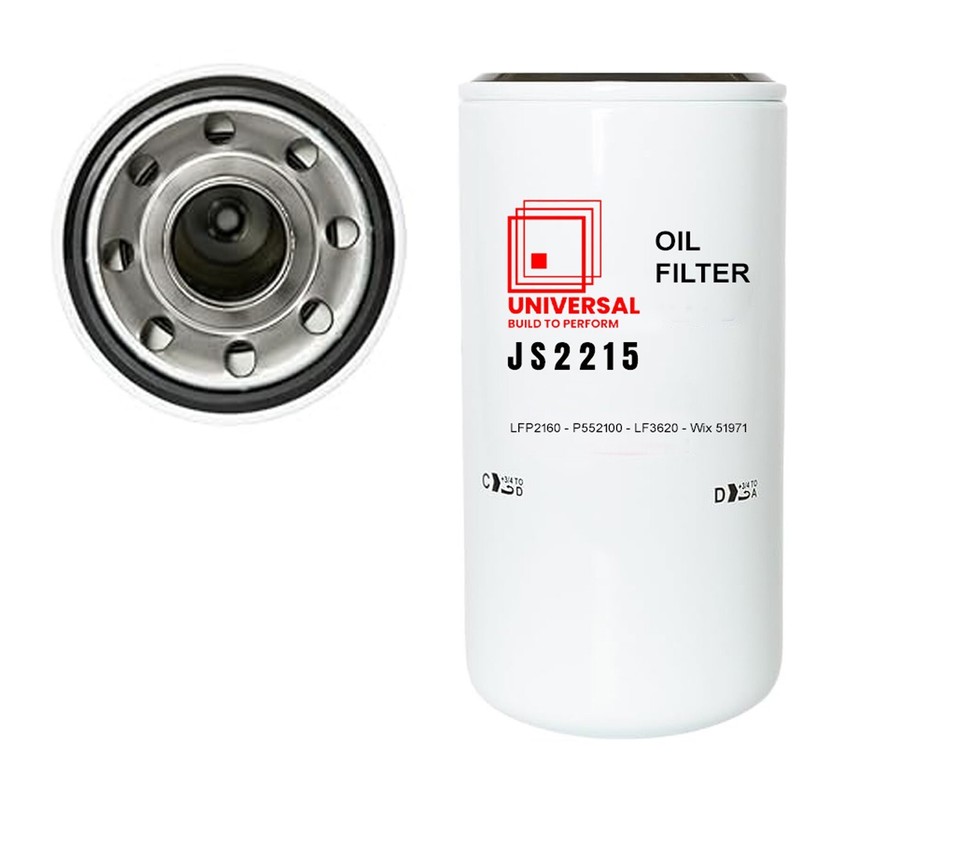 Oil Filter Detroit Freightliner Replaces LFP2160 P552100 LF3620 51971 ...
