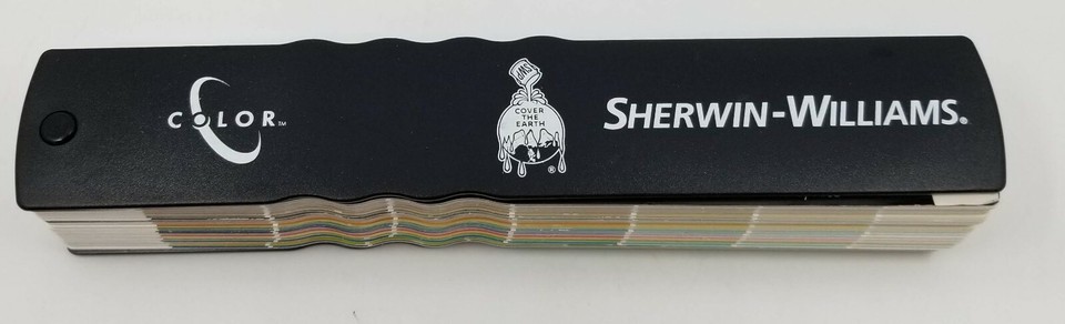 Sherwin Williams Color Sample Cards Deck Match 2001 | eBay