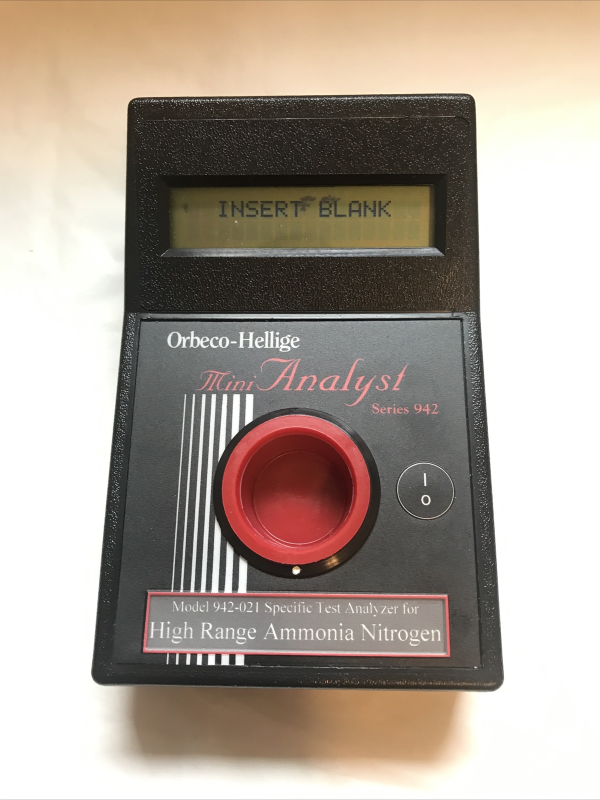 Orbeco-Hellige 942-021 Mini Analyst Test Analyzer High Ammonia Nitro ...