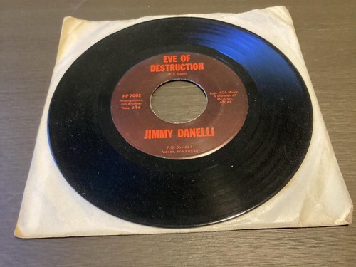 Eve of Destruction Original/w Sleeve 45 RPM Vinyl Record Featuring ...
