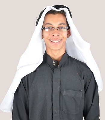 Headpiece Sheikh Costume Set Arabian oil sheik Carnival Carnival ...