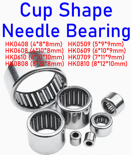 Needle Bearing Drawn Cup Shape HK0408 HK0509 HK0608 HK0609 HK0610/0709 ...