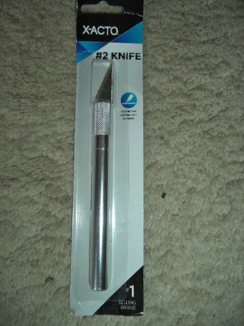 x-acto xacto #2 knife craft artist handle and blade x3202 Save unto 25% ...