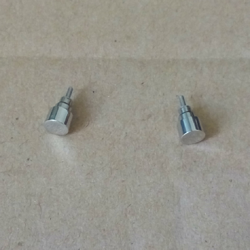 Stainless Steel Silver Classical Drive in Watch Pusher Button Crown Set ...