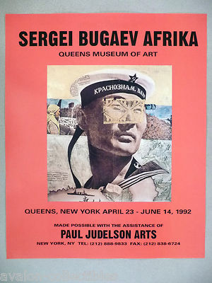 Sergei Bugaev Afrika - Queens Museum Art Gallery Exhibit PRINT AD ...
