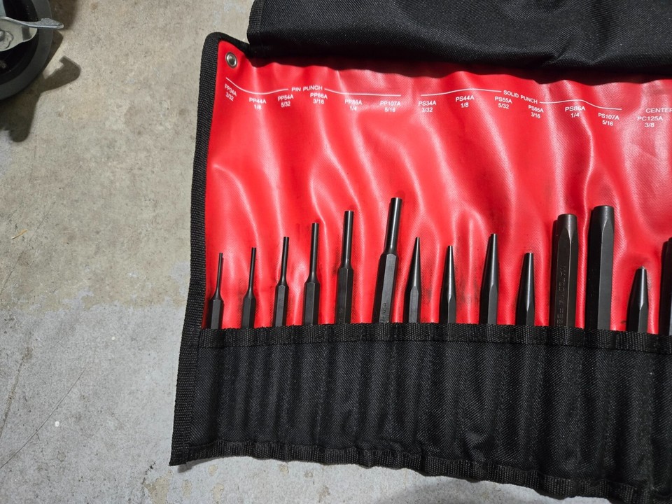 Matco Tools 25 PIECE MASTER PUNCH AND CHISEL SET - SPL25KA2 | eBay