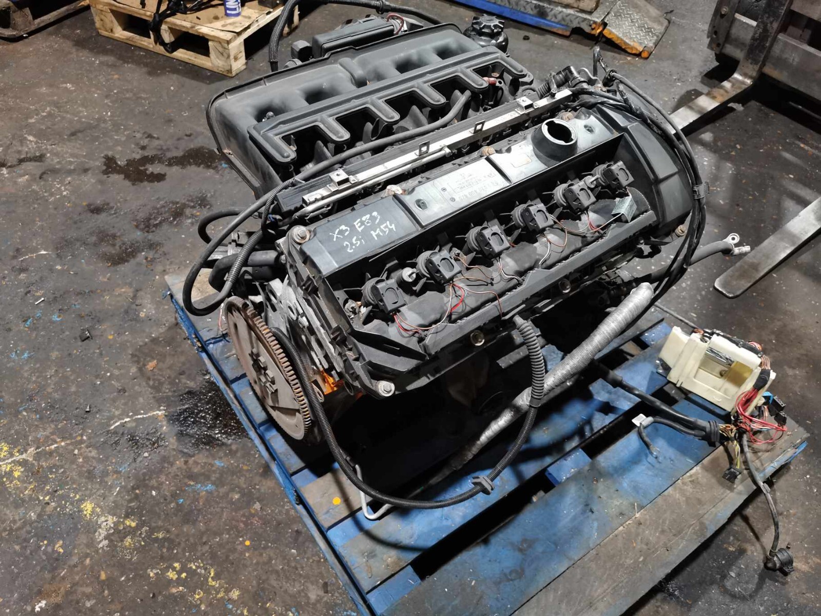BMW E83 2.5i M54 E46 E39 M45B25 Complete Engine (READ DESCRIPTION) | eBay