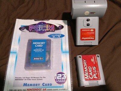 Tremor Pak Plus and 2x Memory Cards (Nintendo 64 | N64) Performance ...