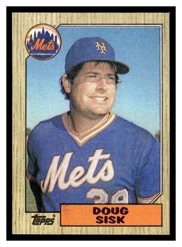 1987 Topps #404 Doug Sisk - New York Mets | eBay