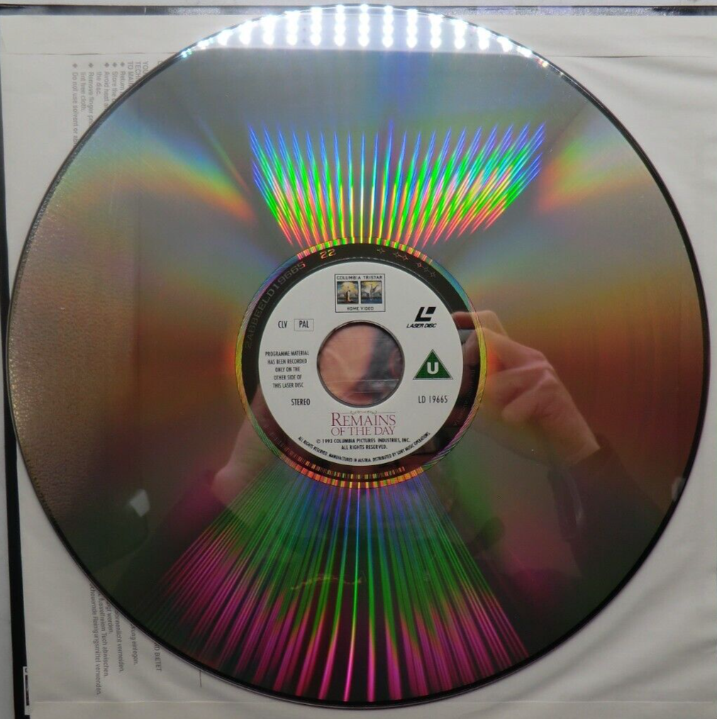 COLLECTABLE LASER DISC " Remains Of The Day " Widescreen Edition | eBay UK