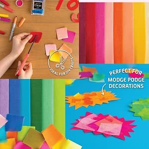 120 Sheets Colored Tissue Paper for Gift Bags - 25 Assorted Colors ...