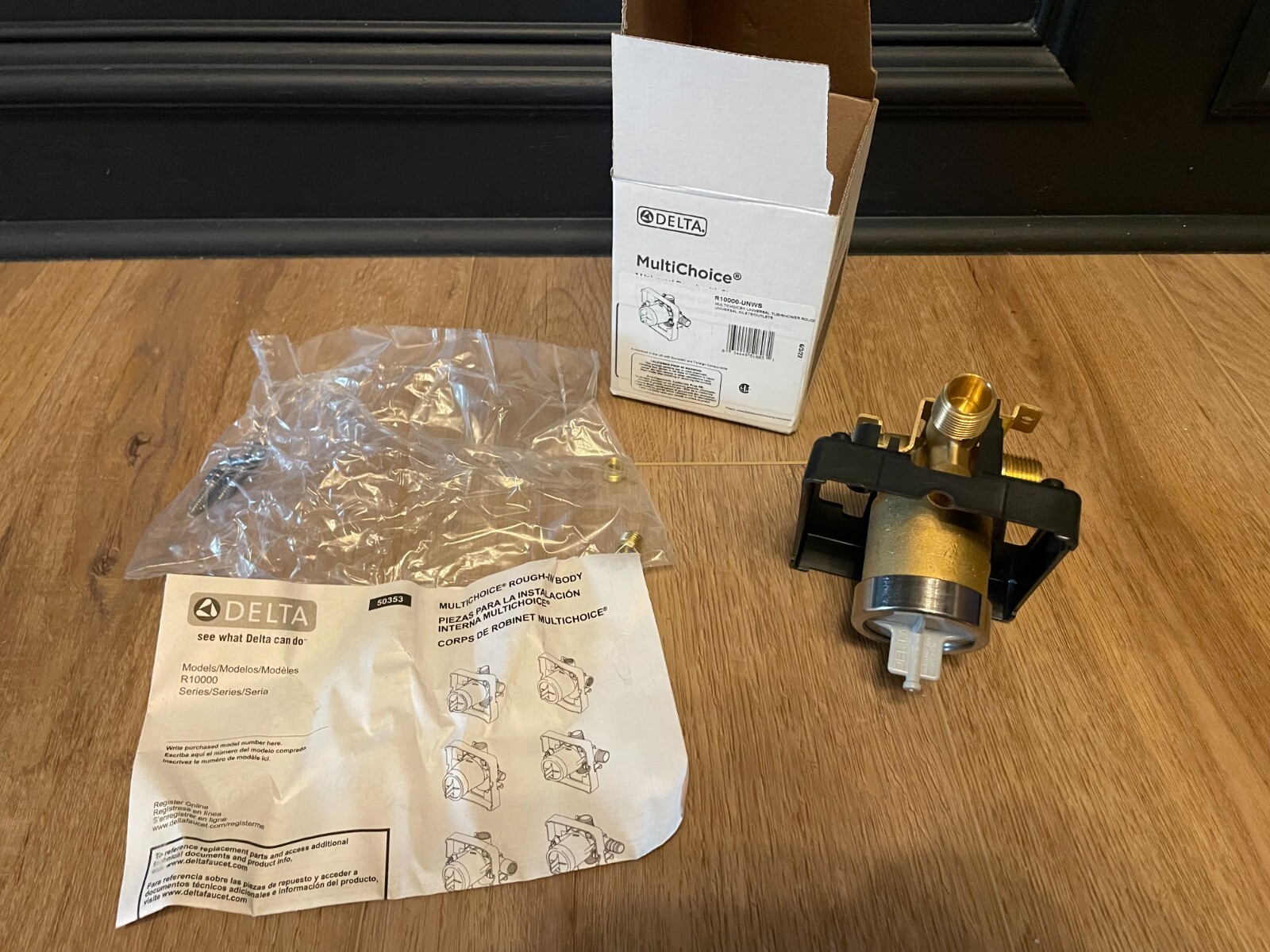 Delta Faucet R10000-UNWS MULITCHOICE UNIVERSAL ROUGH-IN 34449518031 | eBay