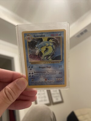 Pokémon TCG Gyarados Base Set 6/102 Holo Unlimited Holo Rare | eBay