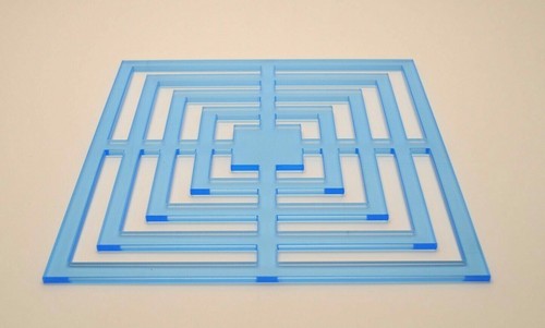 Acrylic Square Patchwork Template Quilting Sewing Craft Ruler Stencil ...