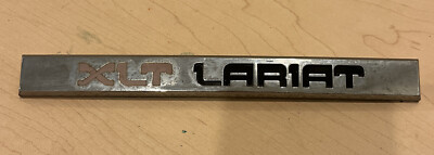 87 88 89 90 91 FORD F-150 F-250 XLT LARIAT SIDE EMBLEM LOGO BADGE SIGN ...