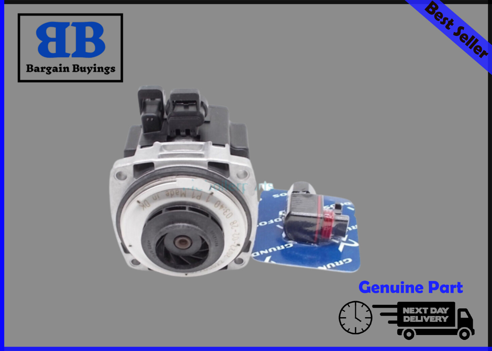 Worcester Bosch 15 24 SBi Pump Head UPMO 7m c/w Inst Plug 8716120416 ...