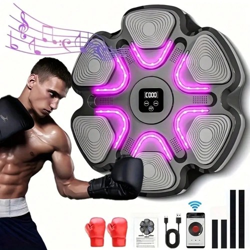 Wall-Mounted Smart Music Boxing Training Mat, Electronic Punching ...