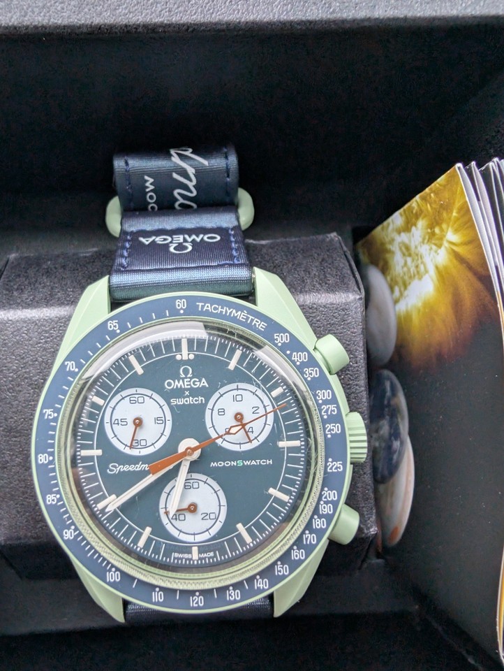 Omega x Swatch Mission on Earth Speedmaster Men's Wristwatch | eBay UK