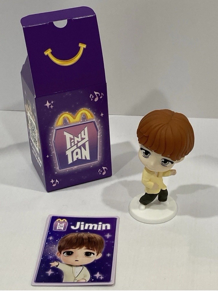 New 2025 McDonald's Happy Meal Toy Tiny Tan Throwback Edition BTS Jimin #5 | eBay