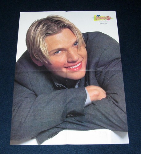 Nick Carter of Backstreet Boys Poster Centerfold 3755A NSync guys on ...