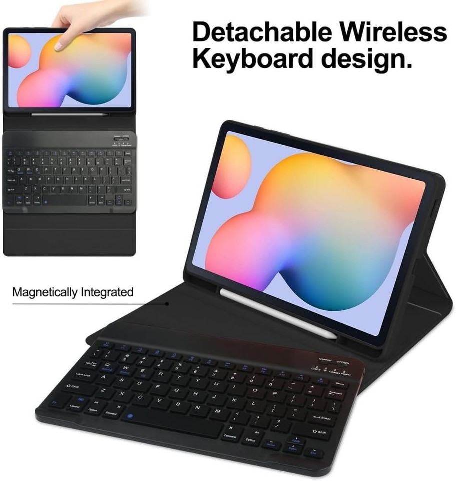 Colorful Backlight Keyboard for iPad 9th Gen/8th Gen/7th Gen 10.2 ...