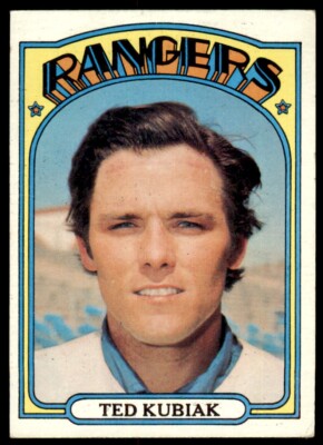 1972 Topps Ted Kubiak . Texas Rangers #23 | eBay