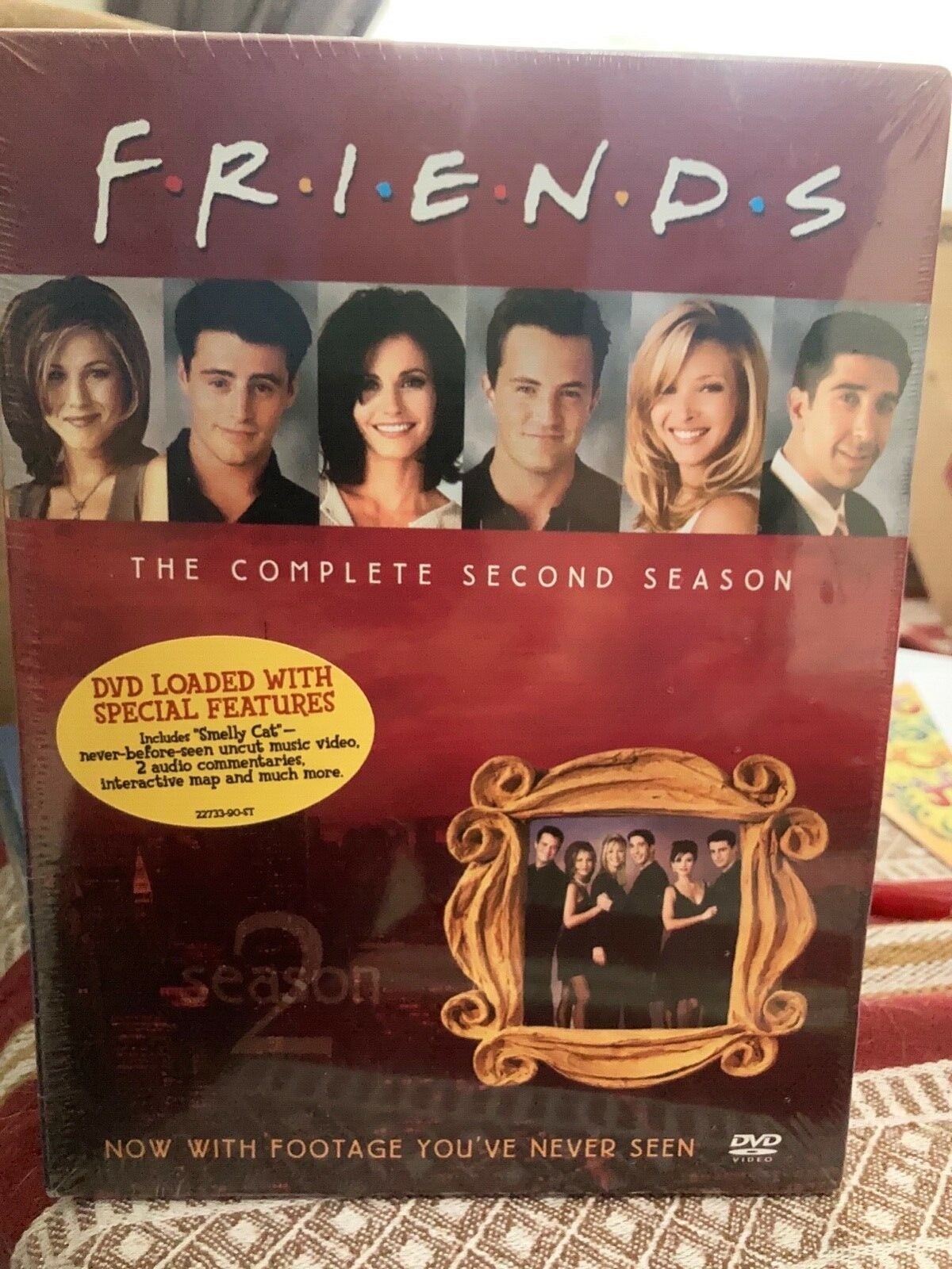 FRIENDS Season 2 DVD - NEW!! With Bonus Features 85392273324| eBay