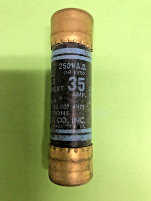 EAGLE 35A 250V FUSE CAT R640 TIME DELAY | eBay