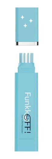 FunkkOff TeethRefreshers Reusable Travel Toothbrush + Toothpaste Shark ...