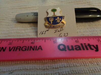 163rd Infantry G23 Unit Crest, DI, DUI (DRAW#X14) | eBay