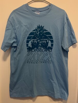 HANSON Back to the Island BTTI 2022 T-Shirt, Size Large, NEW! | eBay