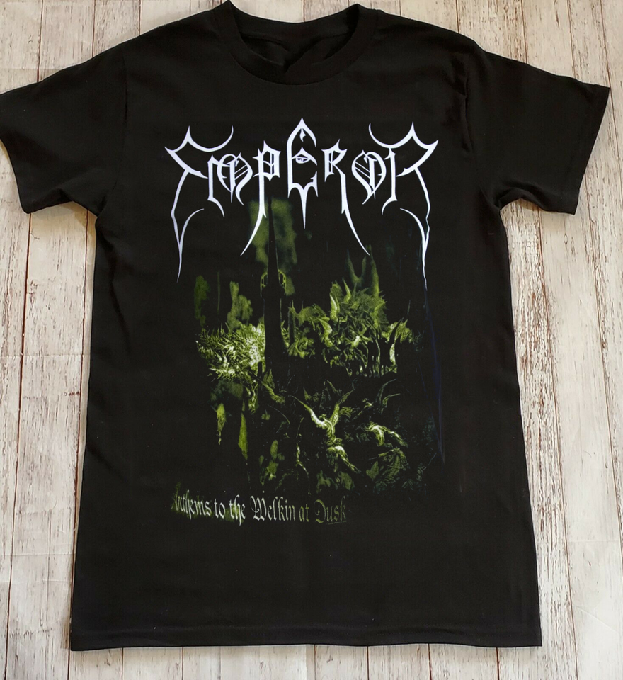 Emperor Band T Shirt Black Short Sleeve Cotton Men's S-5XL | eBay