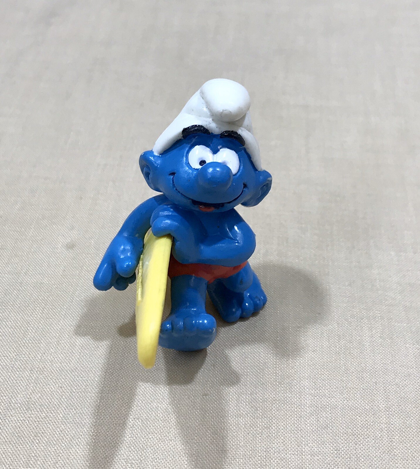 VINTAGE 1991 SMURF Surf Board Surfer Pitufo Schtroumpf Schlümpf ...